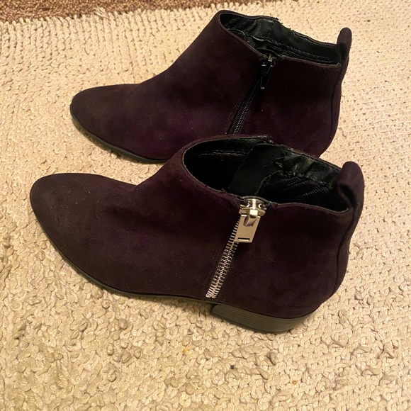 Cityclassified | Shoes | City Classified Brown Faux Suede Ankle Boots ...